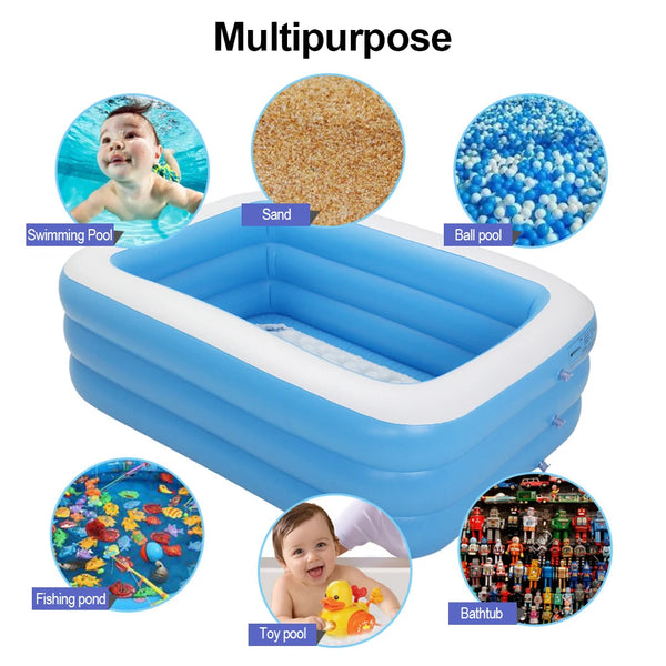 Large Inflatable Family Padding/Swimming Pool Buy Online – Children's ...